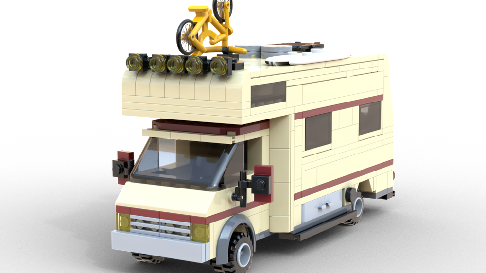 LEGO MOC Class C Motorhome by Artifice | Rebrickable - Build with LEGO