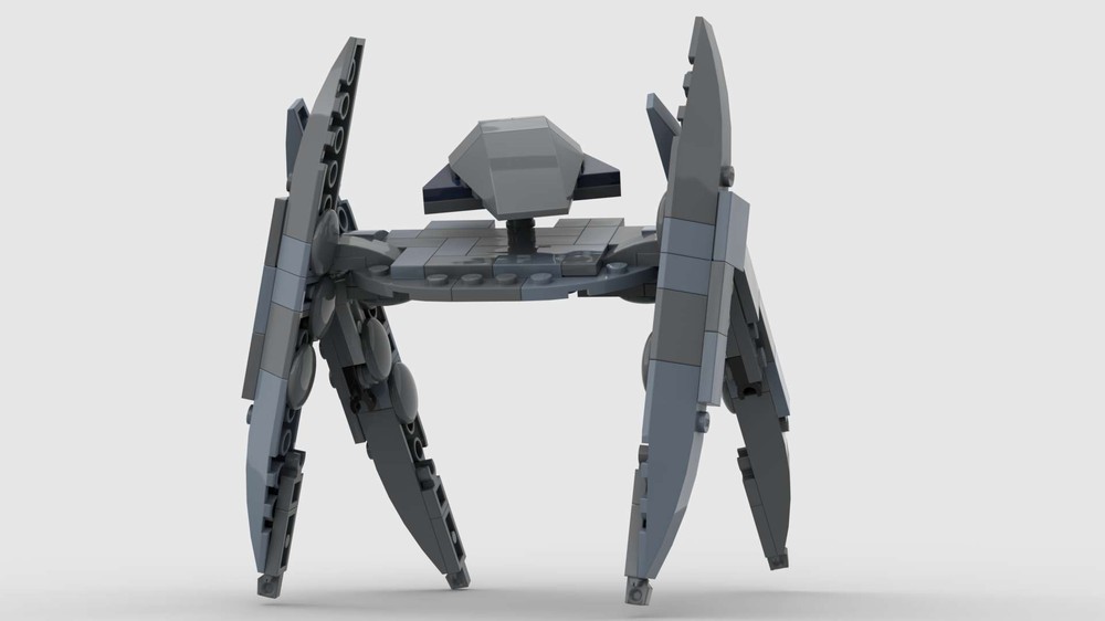 Lego Moc Vulture Droid Starfighter Cis Blue Rots Version A By