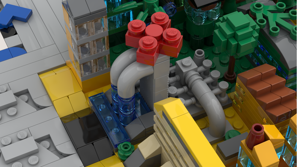 LEGO MOC Monopoly City by MARPAT_Prime | Rebrickable - Build with LEGO
