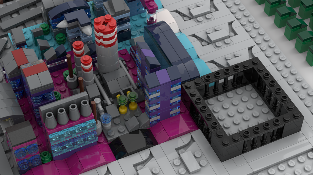 LEGO MOC Monopoly City by MARPAT_Prime | Rebrickable - Build with LEGO