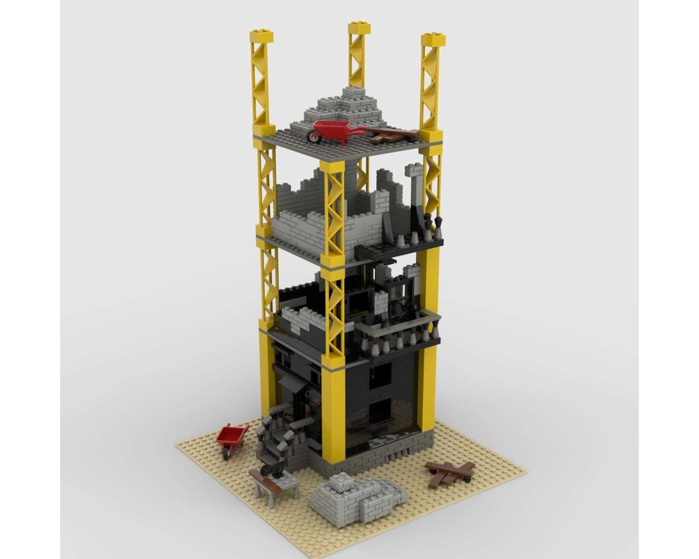 LEGO MOC Construction Site by federicobj | Rebrickable - Build with LEGO