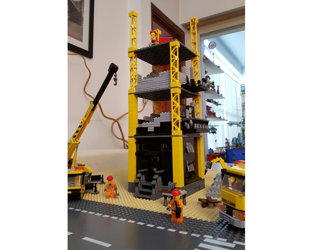 LEGO MOC Construction Site by federicobj | Rebrickable - Build with LEGO