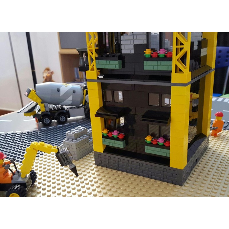 LEGO MOC Construction Site by federicobj | Rebrickable - Build with LEGO