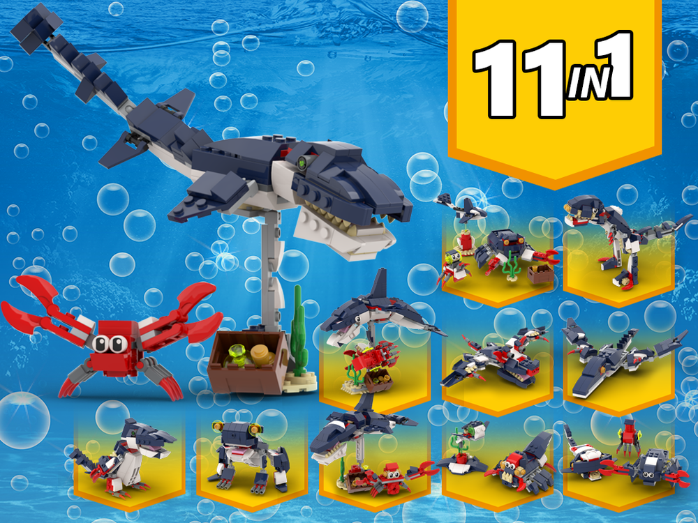 LEGO MOC 31088 Alternative Build 11 in 1 | 11 MOCs by gabizon ...