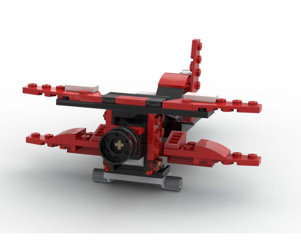 LEGO MOC Biplane by Miron | Rebrickable - Build with LEGO