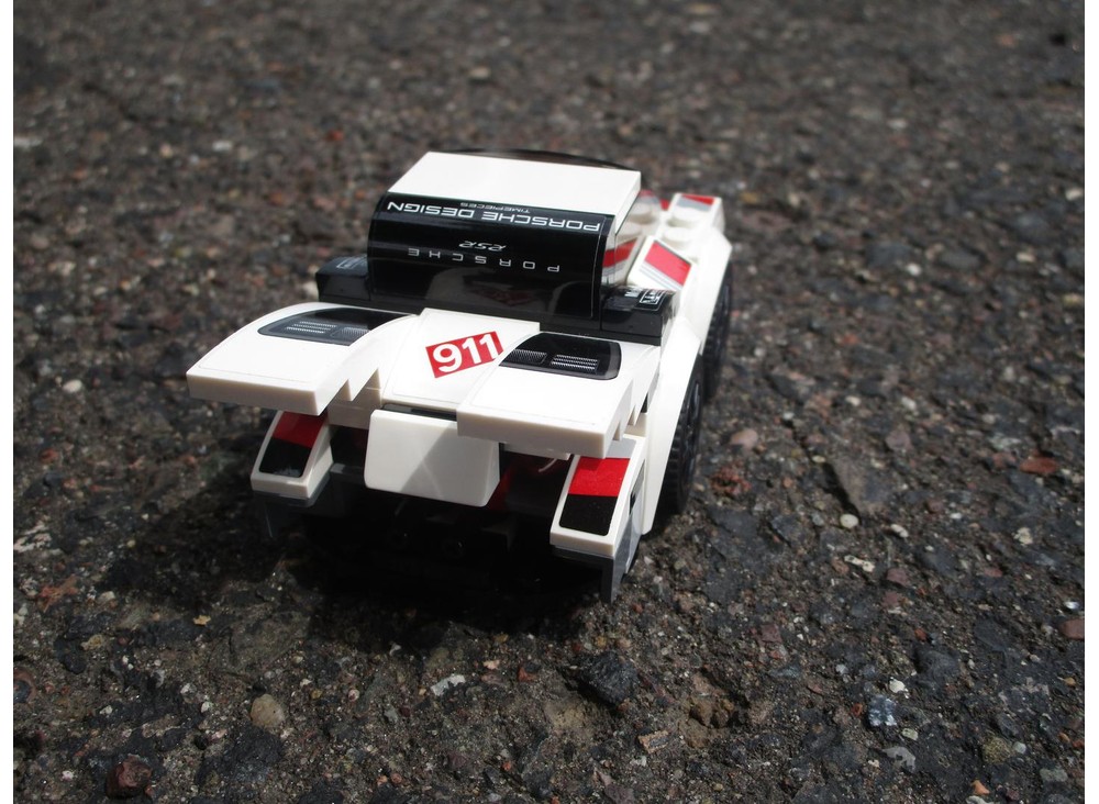 LEGO MOC Porsche Mini Car by BrickAddiction | Rebrickable - Build with LEGO