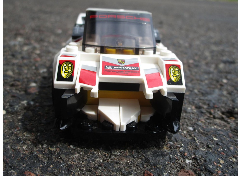 LEGO MOC Porsche Mini Car by BrickAddiction | Rebrickable - Build with LEGO