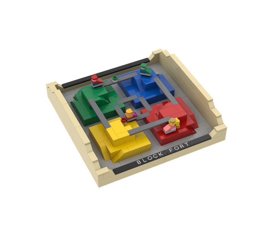 LEGO MOC Mario Kart 64 - Block Fort by DarrenW | Rebrickable - Build ...