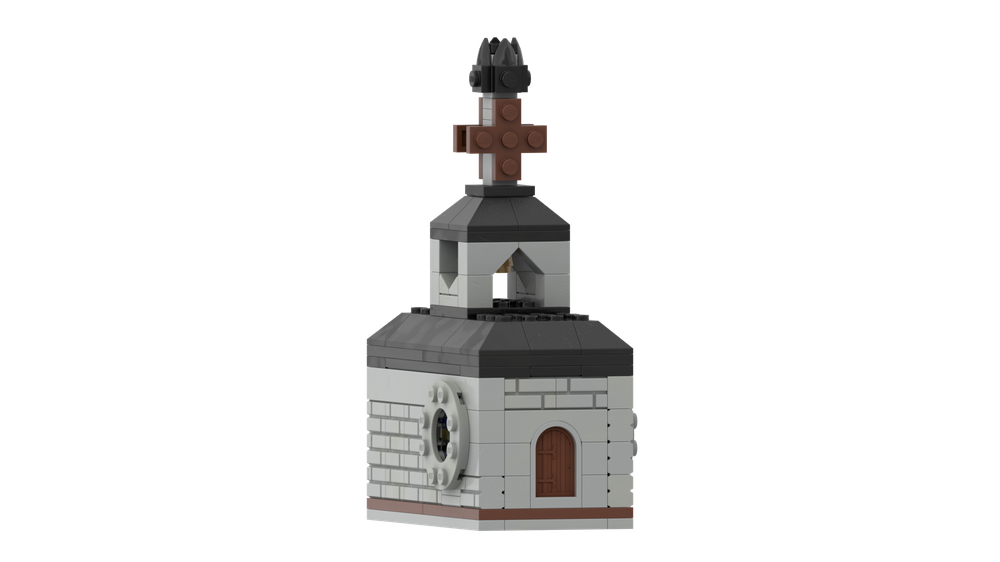 LEGO MOC Mini Church by Modeltrainman | Rebrickable - Build with LEGO