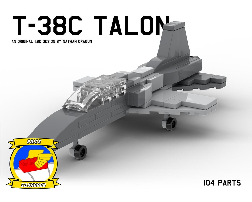 LEGO MOC T-38 Talon by brick_squadron | Rebrickable - Build with LEGO