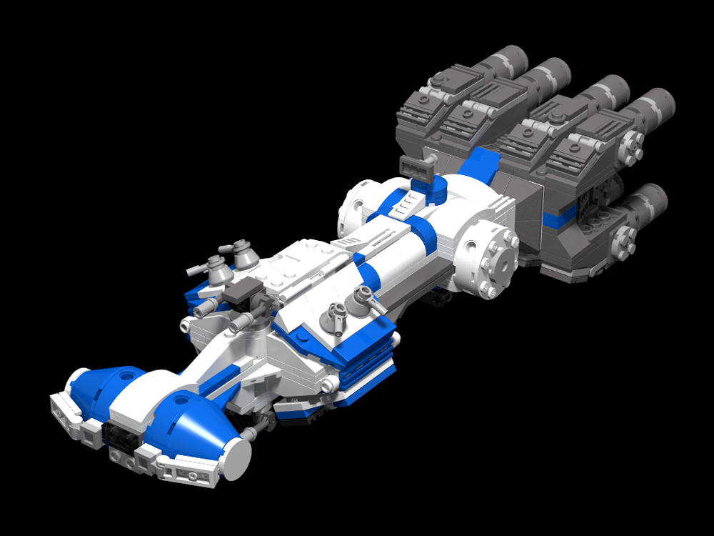 LEGO MOC Rebel Blockade Runner - June Sato's The Liberator - Midi Scale ...