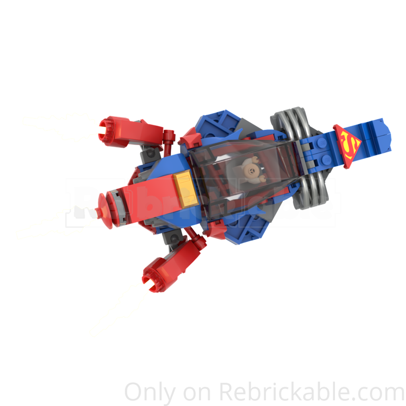 LEGO MOC Kryptonian Rocket - Modification of 76302-1 by Dream Build ...