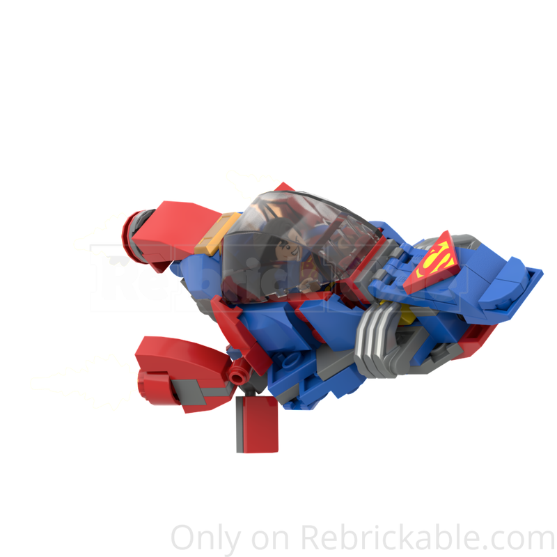 LEGO MOC Kryptonian Rocket - Modification of 76302-1 by Dream Build ...