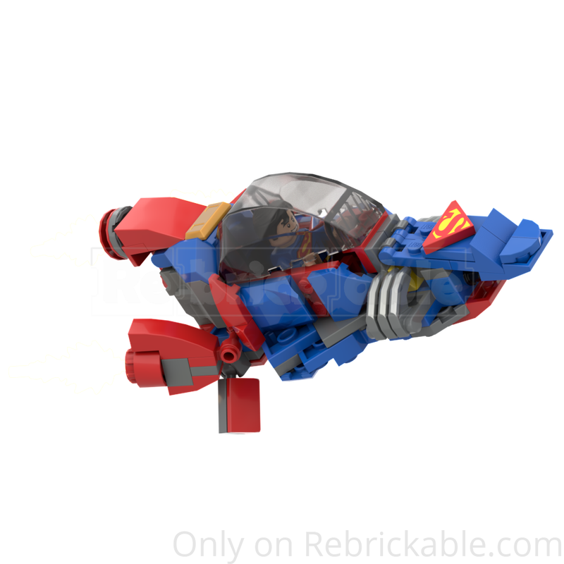 LEGO MOC Kryptonian Rocket - Modification of 76302-1 by Dream Build ...