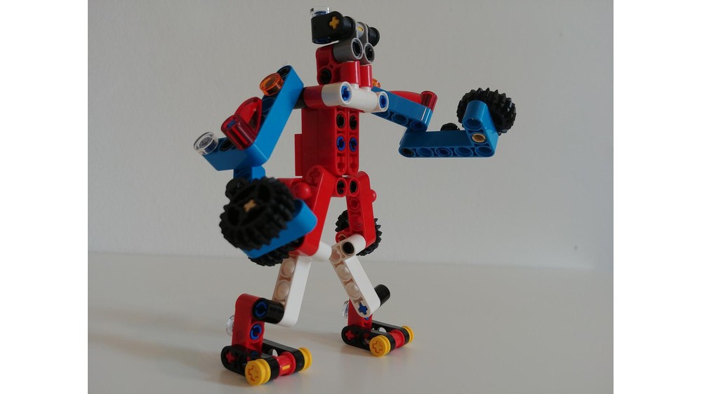 LEGO MOC Mini Transformer by Nodrap | Rebrickable - Build with LEGO