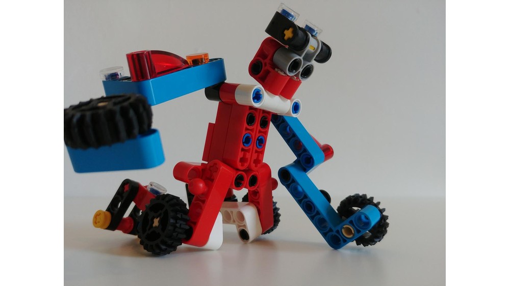 LEGO MOC Mini Transformer by Nodrap | Rebrickable - Build with LEGO