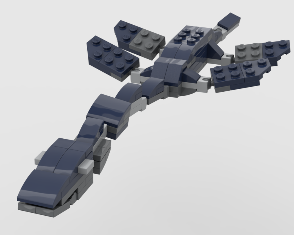Lego Moc Plesiosaurus By Zukasa Rebrickable Build With Lego