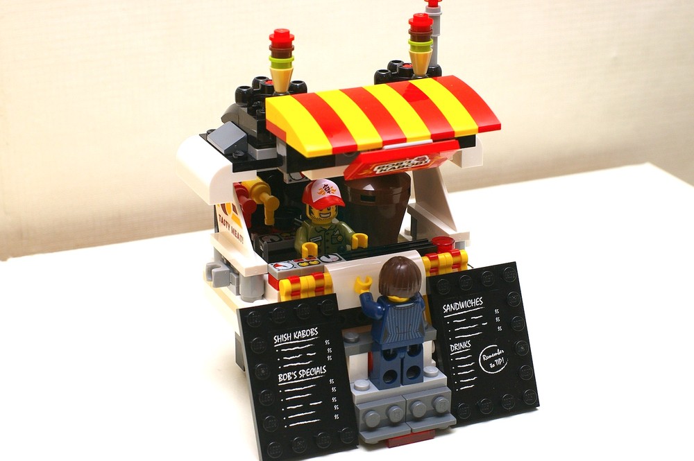 LEGO MOC Kebab Cart by timeremembered | Rebrickable - Build with LEGO
