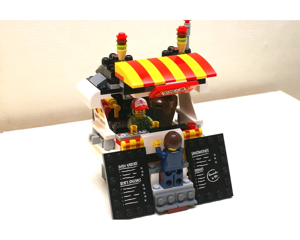 LEGO MOC Kebab Cart by timeremembered | Rebrickable - Build with LEGO