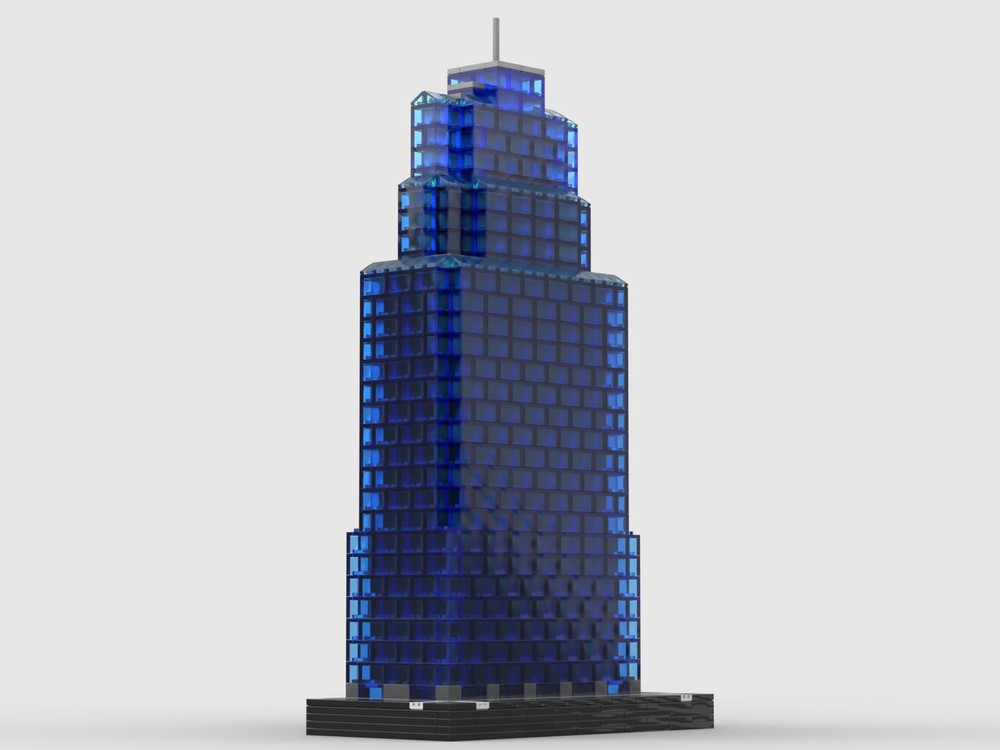 LEGO MOC One Kansas City Place at 1/650th Scale by FunnyTacoBunny ...