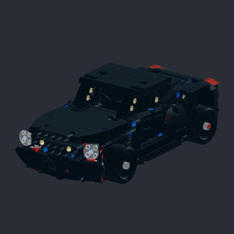 Lego Moc Technic Small Scale Car By Fuwlz Rebrickable Build With Lego