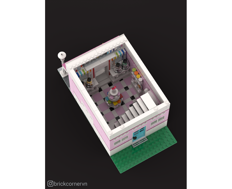 LEGO MOC Candy Shop by BRICKCORNER | Rebrickable - Build with LEGO