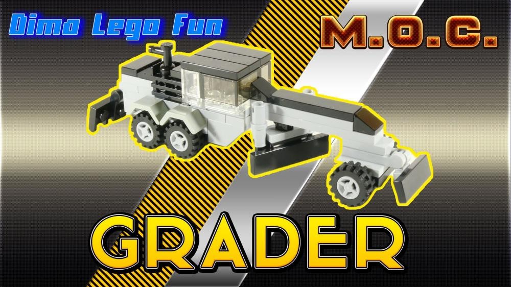 LEGO MOC Grader by Zagdima | Rebrickable - Build with LEGO