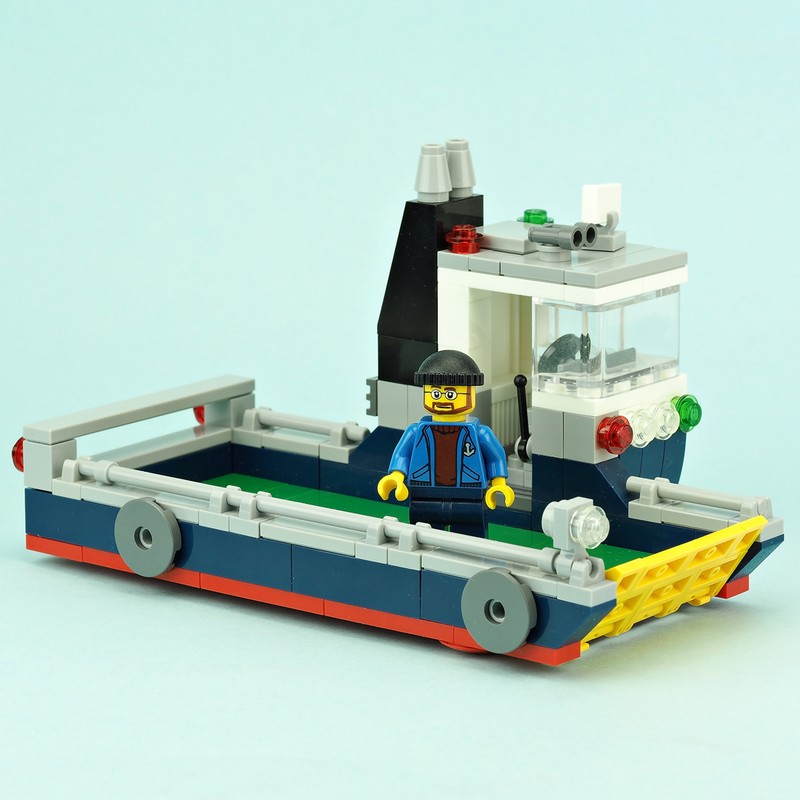 LEGO MOC Small Ferry by De_Marco | Rebrickable - Build with LEGO