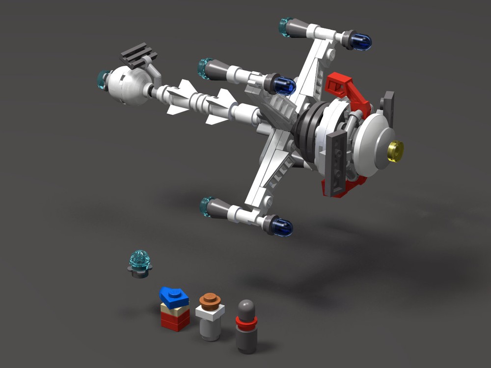 LEGO MOC Captain Future - Comet / Meteor (Micro/Mini) by DoubleBU ...