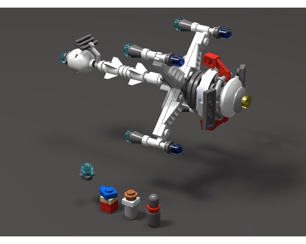 LEGO MOC Captain Future - Comet / Meteor (Micro/Mini) by DoubleBU ...