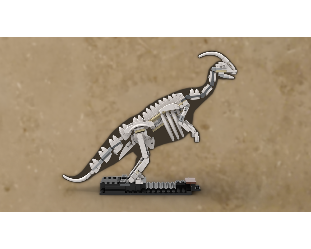 LEGO MOC Parasaurolophus & Iguanodon Skeleton - Alternative Build for ...