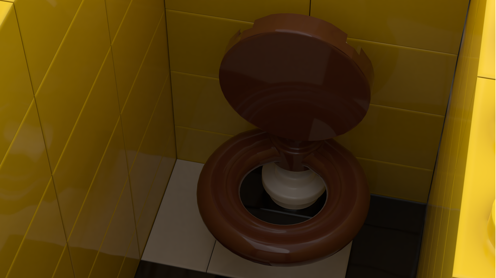 LEGO MOC Public Restroom by KristinaLegoMaker | Rebrickable - Build ...