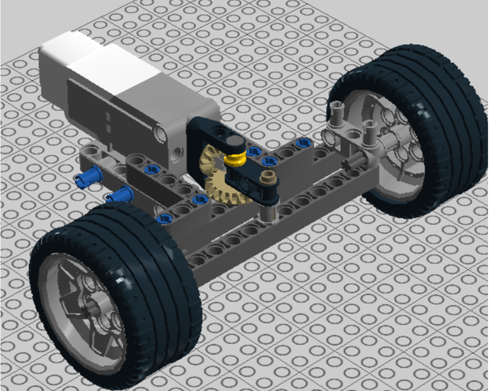 LEGO MOC Ev3 Steering by veneno221mph | Rebrickable - Build with LEGO