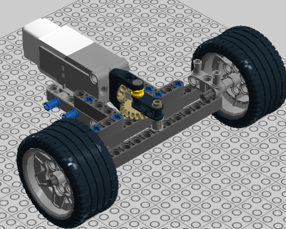 LEGO MOC Ev3 Steering by veneno221mph | Rebrickable - Build with LEGO