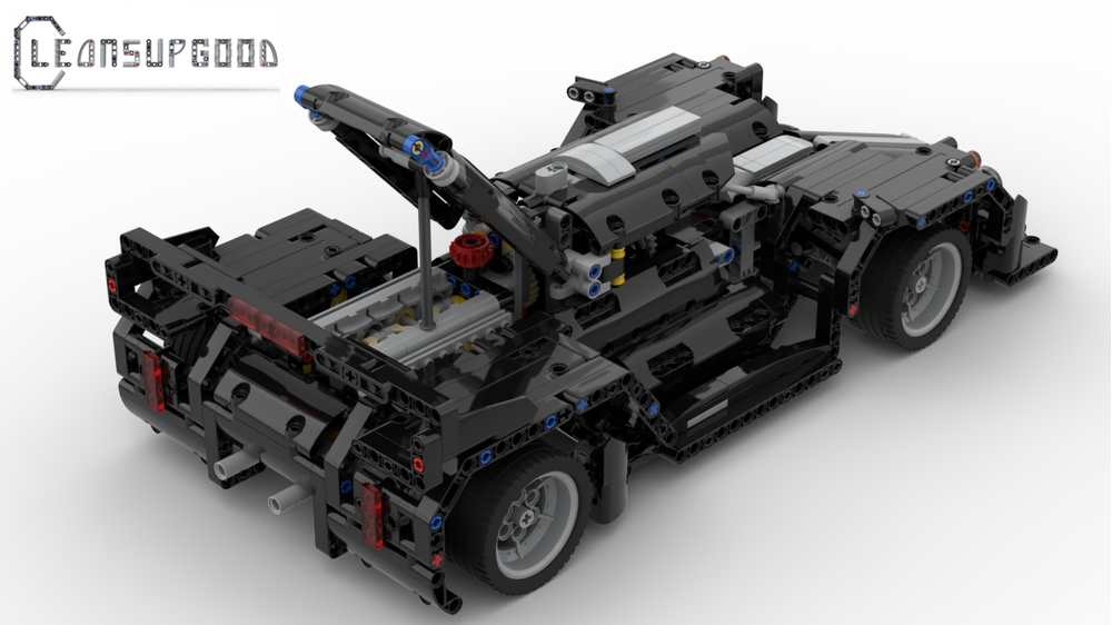 LEGO MOC 42111 C-Model: PROTOHYPE Racer by Cleansupgood | Rebrickable ...