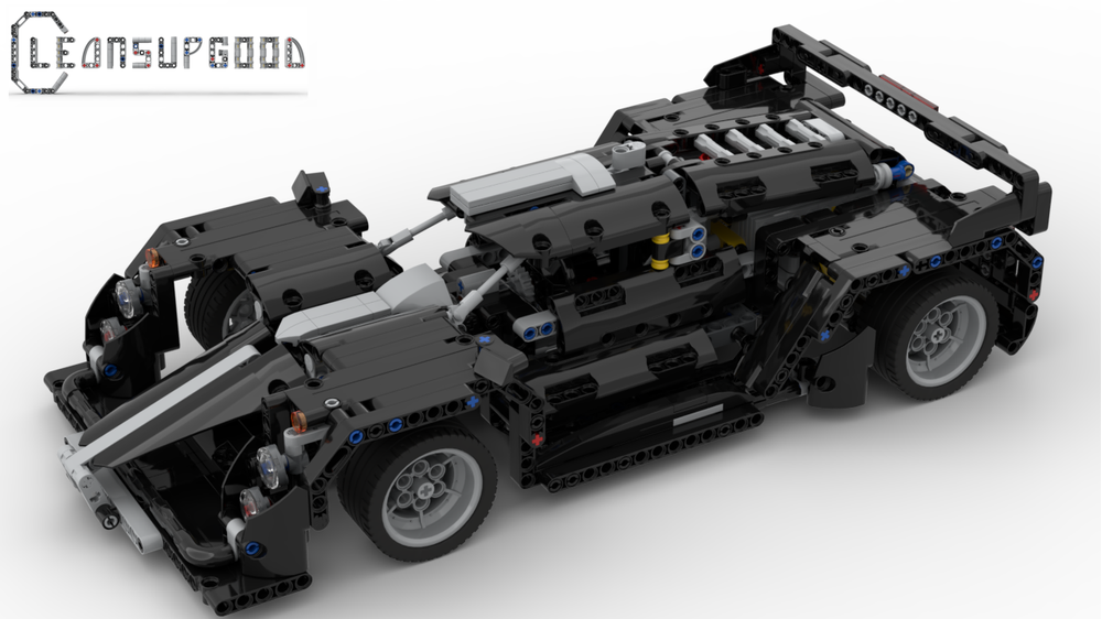 LEGO MOC 42111 C-Model: PROTOHYPE Racer by Cleansupgood | Rebrickable ...