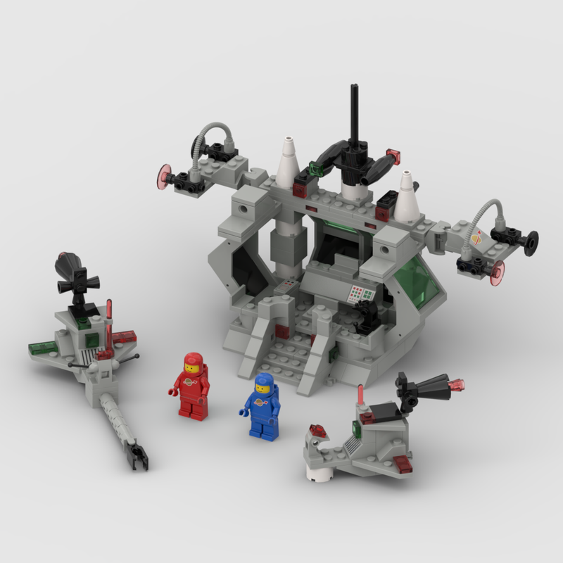 LEGO MOC 6940 Starfighters and Base by DrewG | Rebrickable - Build with ...