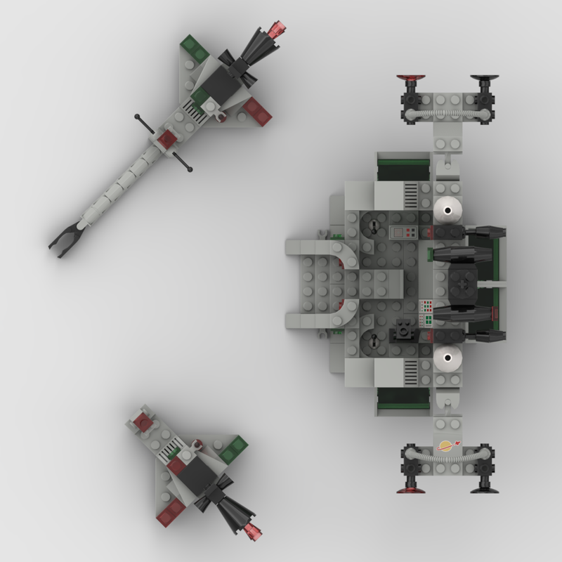 LEGO MOC 6940 Starfighters and Base by DrewG | Rebrickable - Build with ...