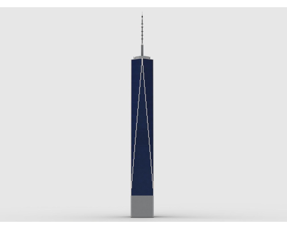 LEGO MOC-45810 One World Trade Center at 1/200th Scale (Architecture ...