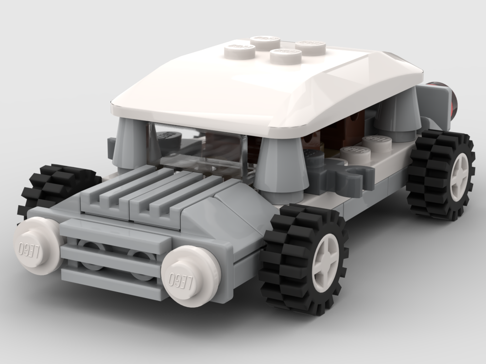Lego Moc Tiny Vintage Car By Basakatu Rebrickable Build With Lego