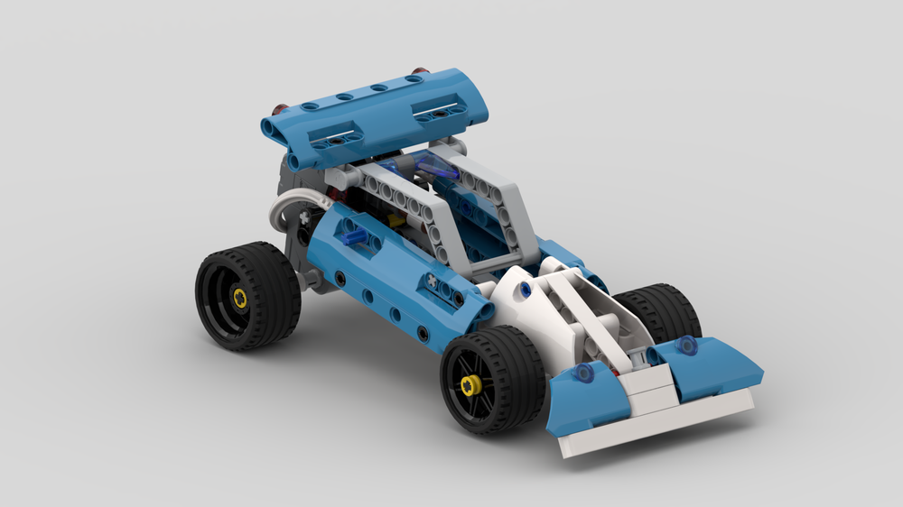 LEGO MOC 42091 Buggy Dragster by hsmarc | Rebrickable - Build with LEGO