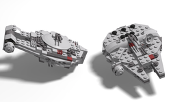 LEGO MOC-0631 Lego Docking Bay 327 for UCS Falcon (Star Wars > Mini ...