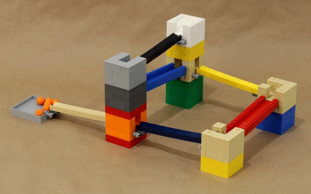 LEGO MOC Marble Run Starter Kit by JKBrickworks | Rebrickable - Build ...