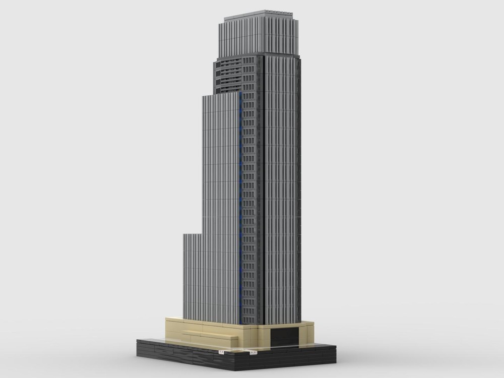 LEGO MOC First National Bank Tower at 1/650th Scale by FunnyTacoBunny ...
