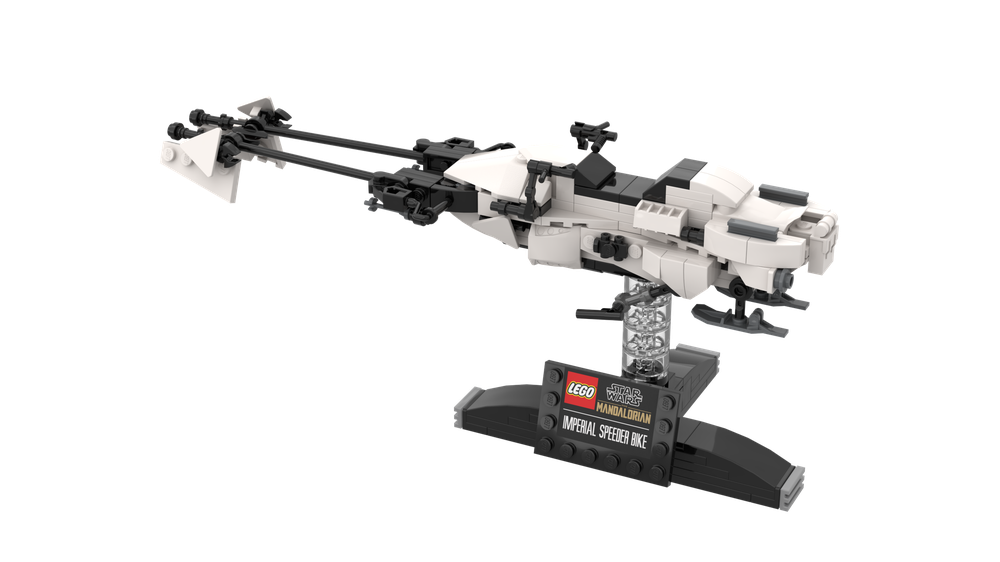 LEGO MOC Imperial Speeder Bike by Jeffy-O | Rebrickable - Build with LEGO