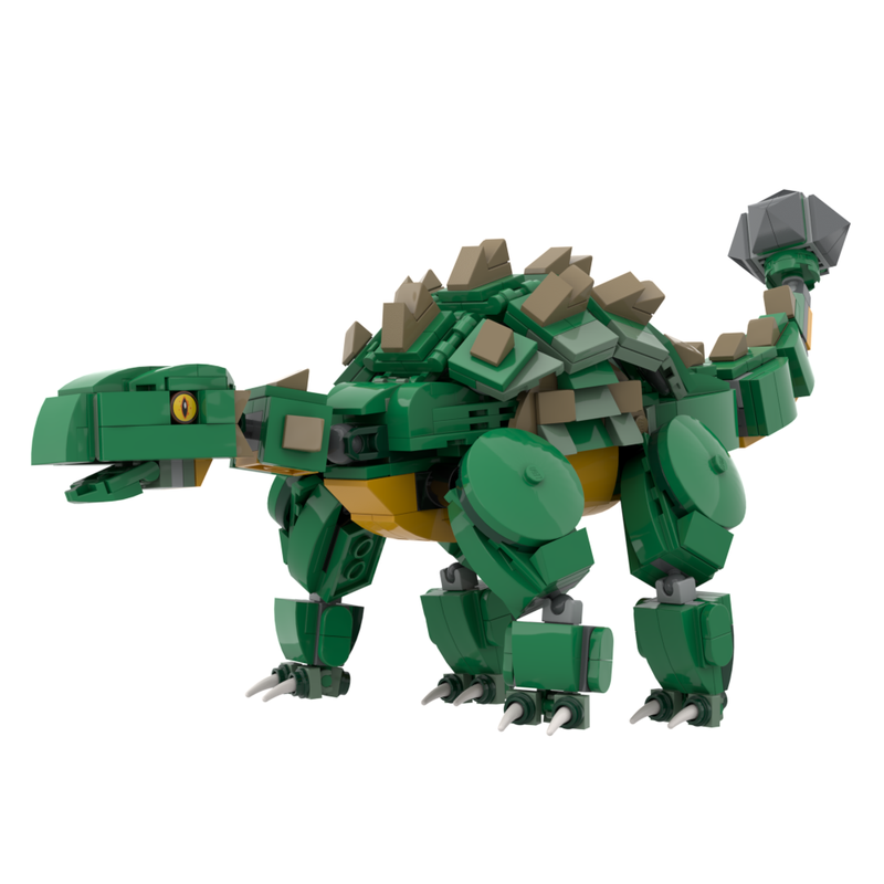 LEGO MOC Ankylosaurus by brickfolk | Rebrickable - Build with LEGO
