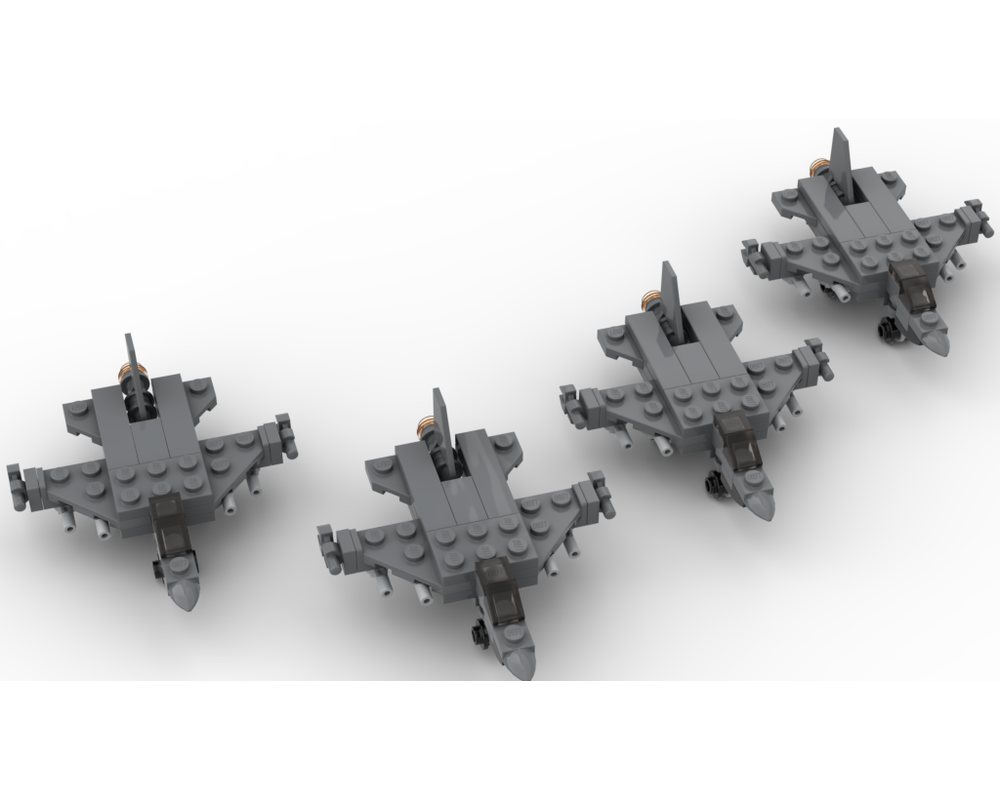 LEGO MOC F16 Falcon by Dujk | Rebrickable - Build with LEGO
