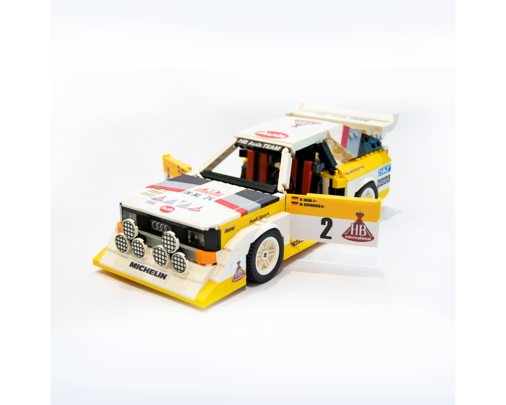 LEGO MOC Audi Sport Quattro S1 Rally (Final) by Pingubricks ...