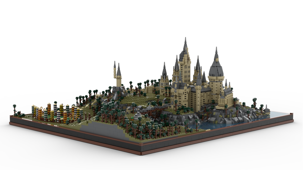 LEGO MOC-45950 Harry Potter Hogwarts Castle Epic Detailed Build by ...