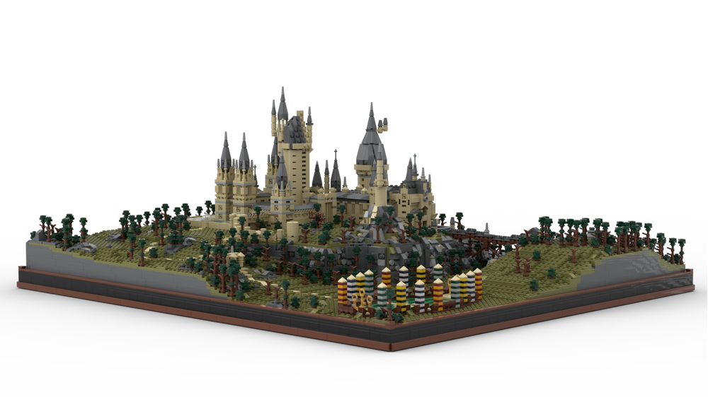 LEGO MOC-45950 Harry Potter Hogwarts Castle Epic Detailed Build by ...